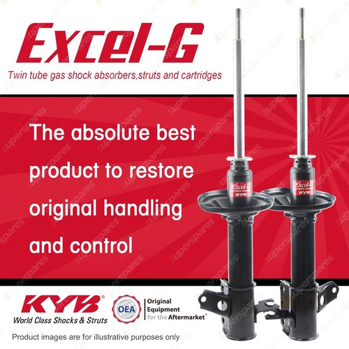 2x Rear KYB Excel-G Strut Shock Absorbers for Mazda 323 BA V6 FWD 94-98 ...