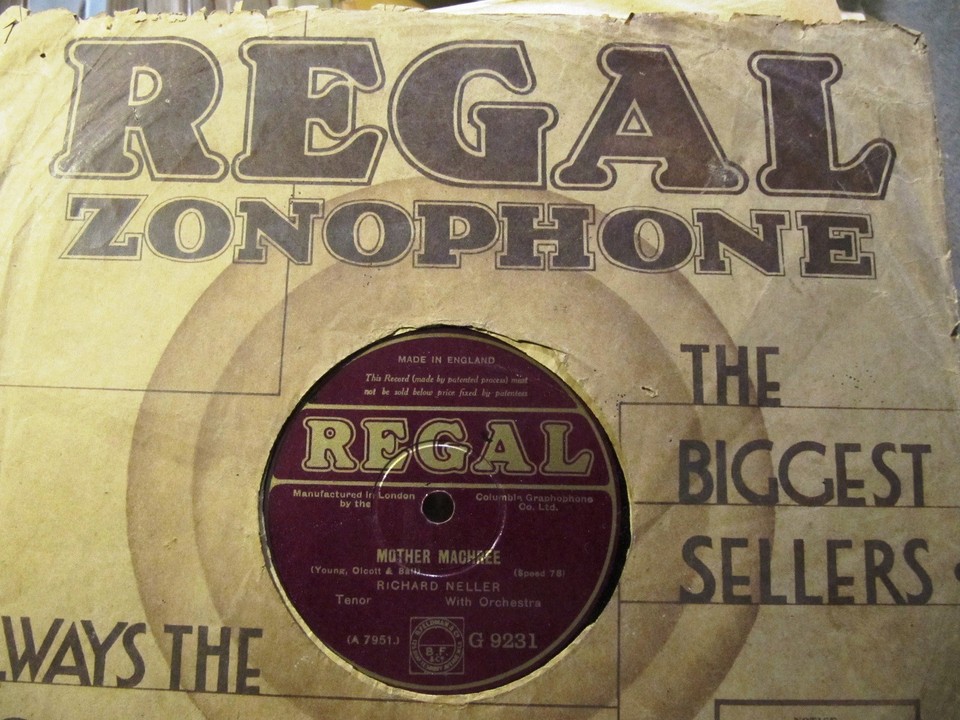 1928 RICHARD NELLER British tenor I hear you calling me / Mother ...