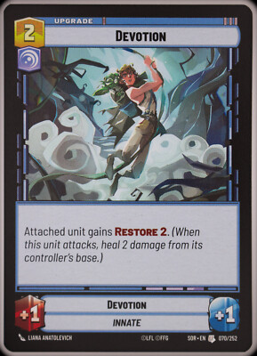 Star Wars Unlimited - Devotion - Standard | eBay
