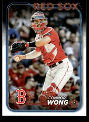 2024 Topps 104 Connor Wong Red Sox Baseball Card | eBay