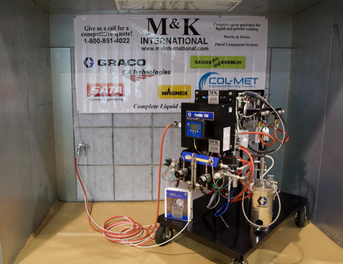 GRACO 24F085 2KE SYSTEM WITH 233489 TRITON PUMPS AND AIRPRO GUN | eBay