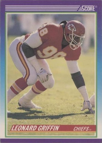 1990 Score - #524 Leonard Griffin (RC) for sale online | eBay