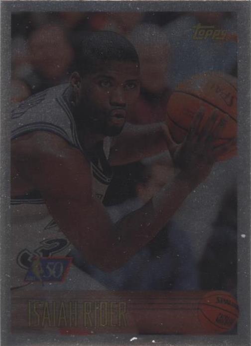 1996-97 Topps - Isaiah Rider #102 Foil Nba 50 for sale online | eBay