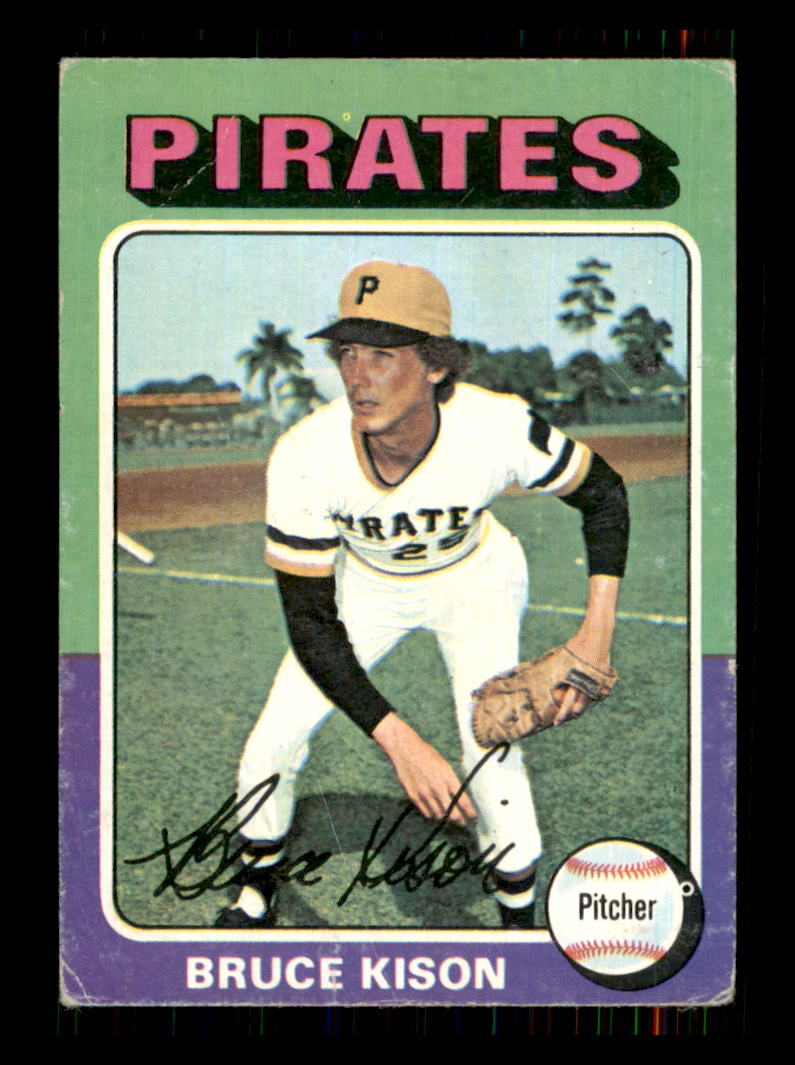 1975 Baseball Topps Mini Bruce Kison Pittsburgh Pirates #598 | eBay