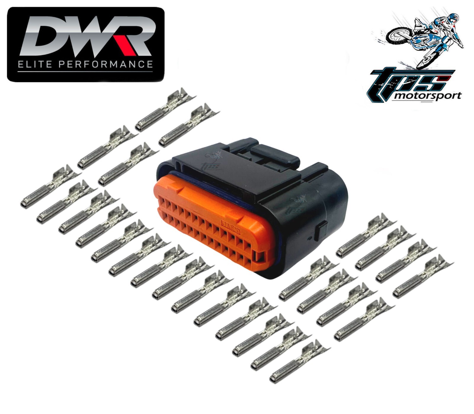 DWR 26 PIN WIRE CDI UNIT ECU WIRING HARNESS REPAIR CONNECTOR PLUG ...