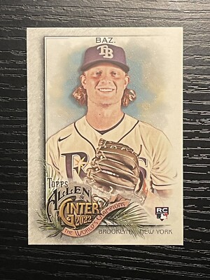 2022 Topps Allen & Ginter Shane Baz Rookie RC Tampa Bay Rays #7 | eBay