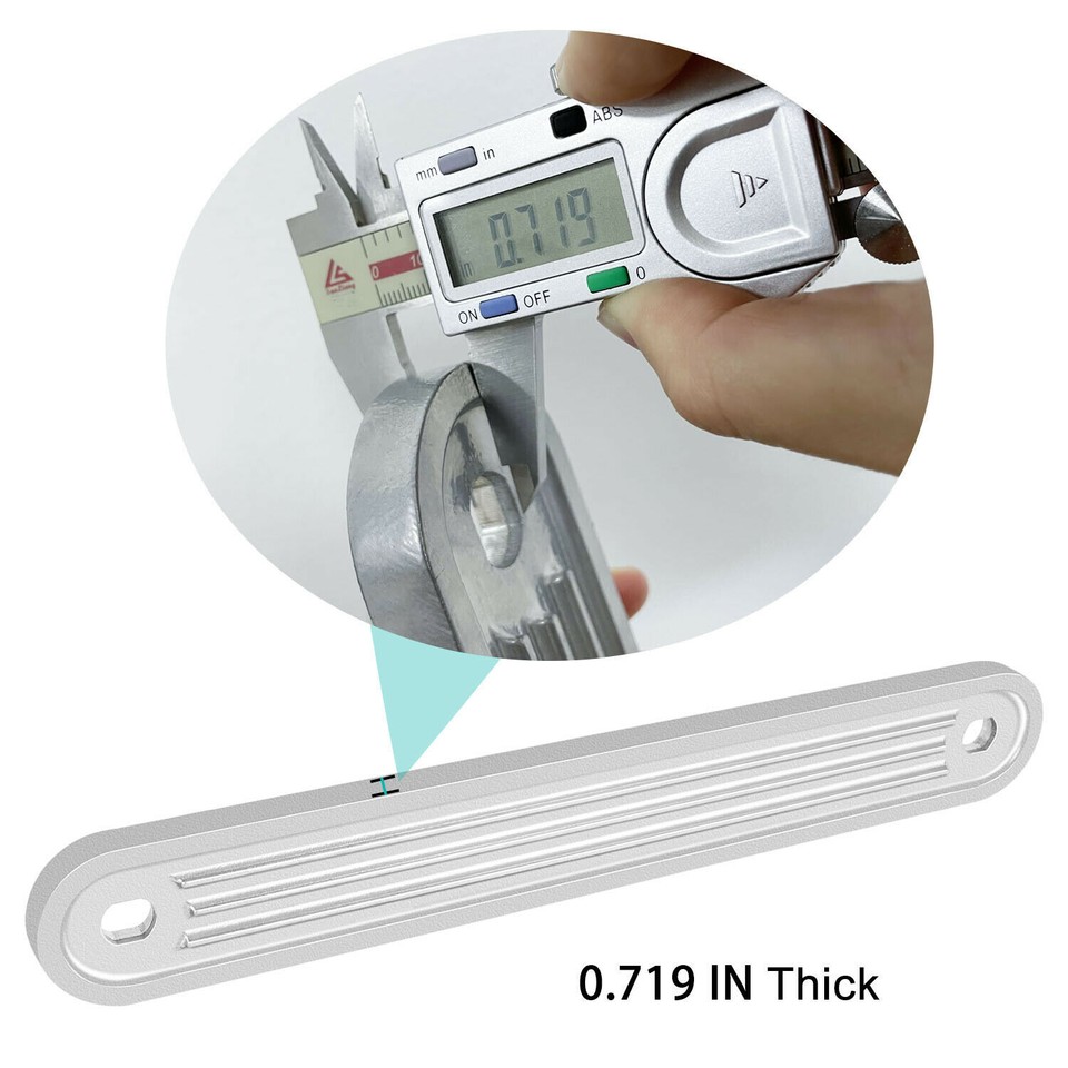 TSP-1 Marine Transom Support Plate TSP-2DP Support Plate Kit 15" X 2 ...