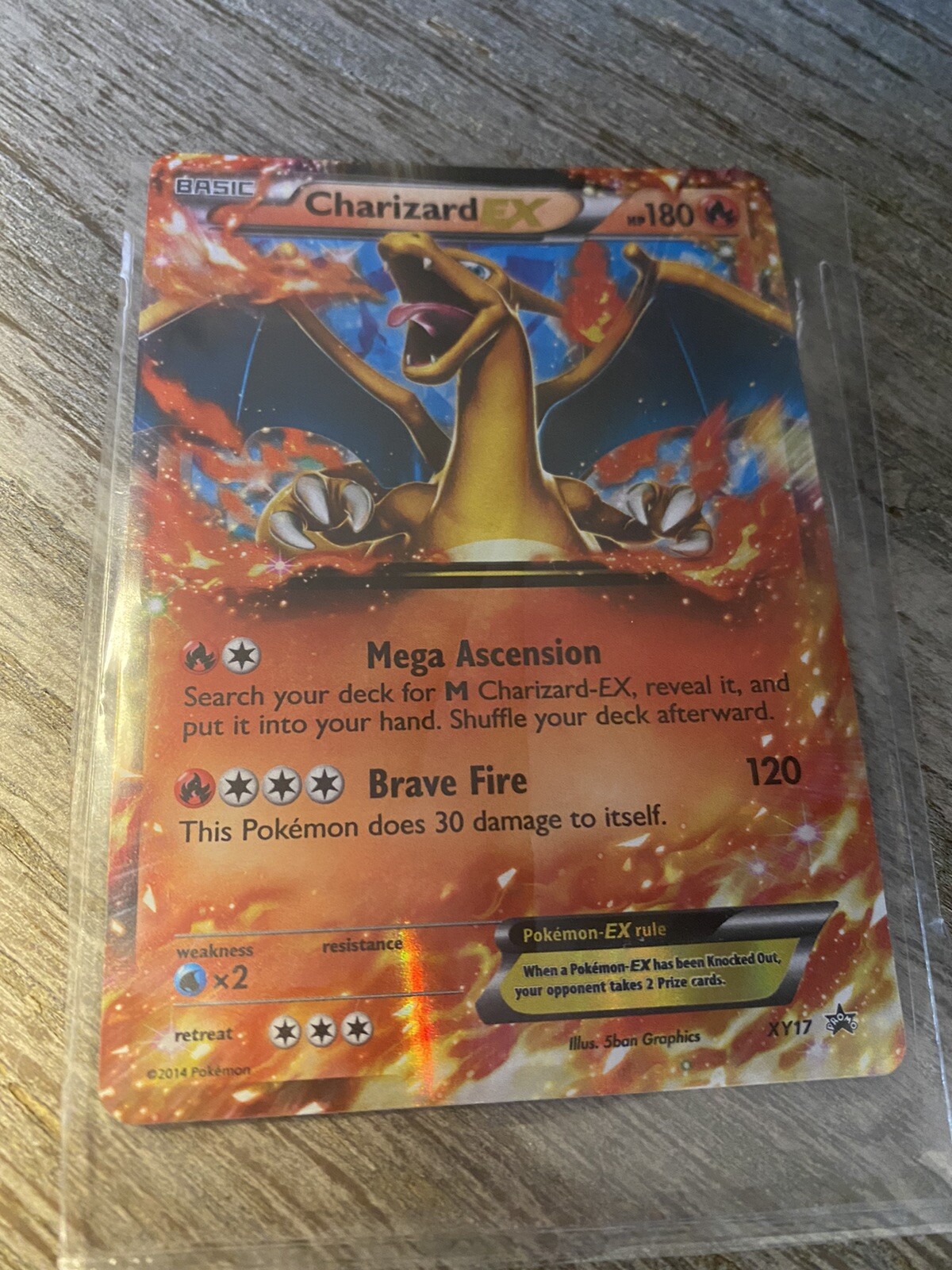 Pokémon TCG Charizard-EX XY Black Star Promos XY17 Holo Promo | eBay