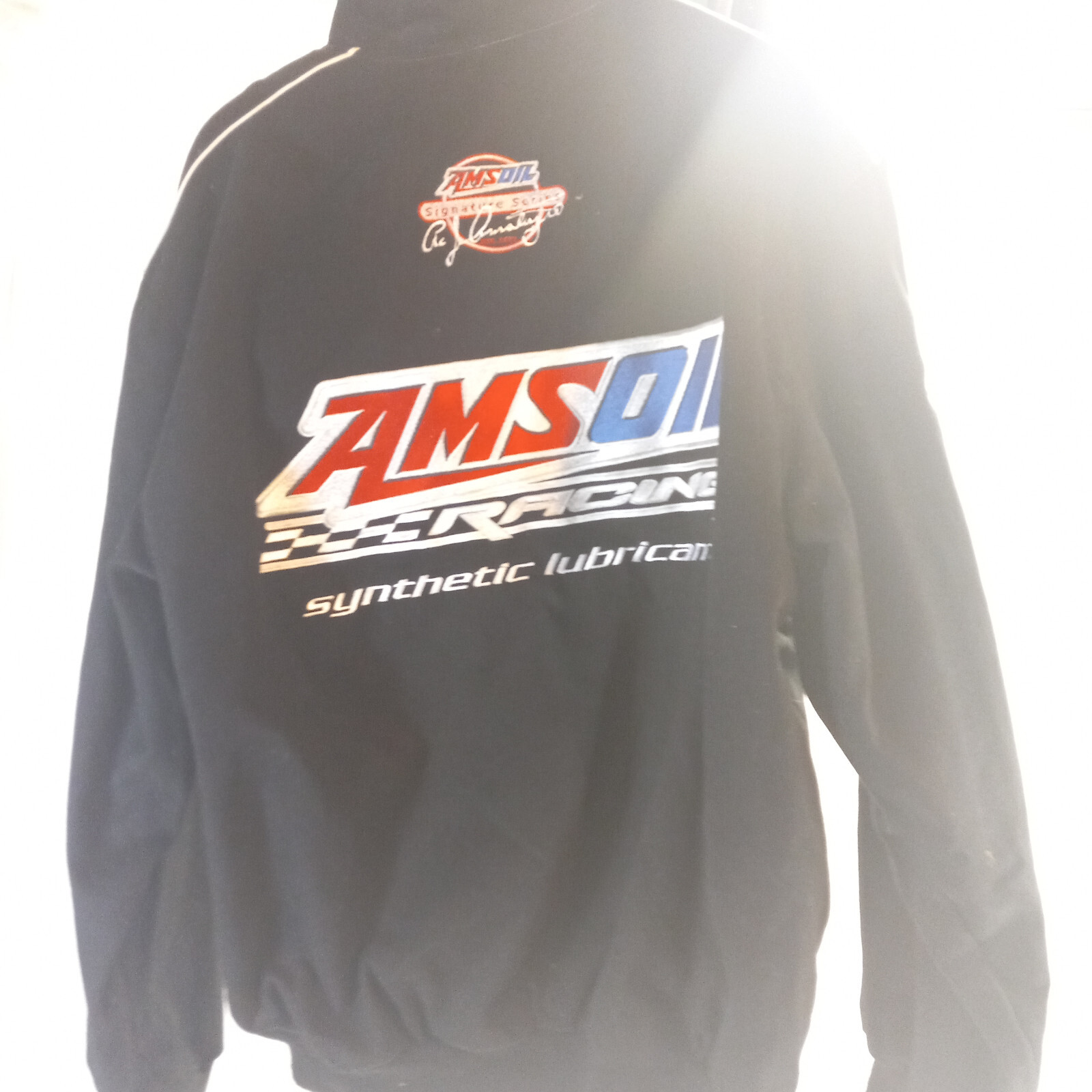 Amsoil JH Design Racing Jacket w/ LS Shirt Lot Signat… - Gem