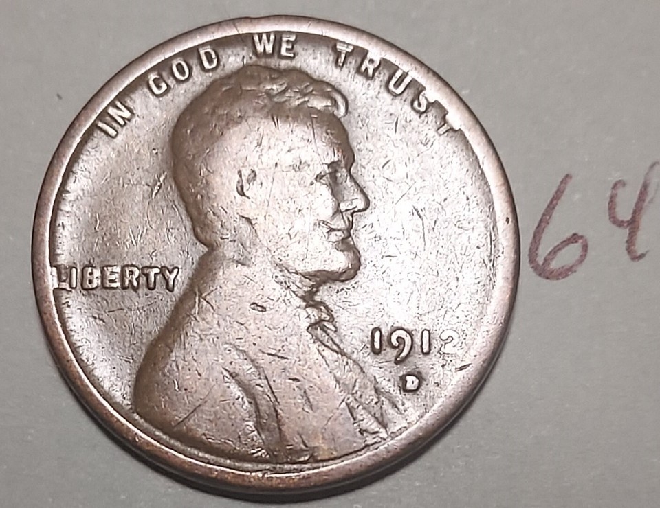 1912-D Lincoln Wheat Cent #64 | eBay