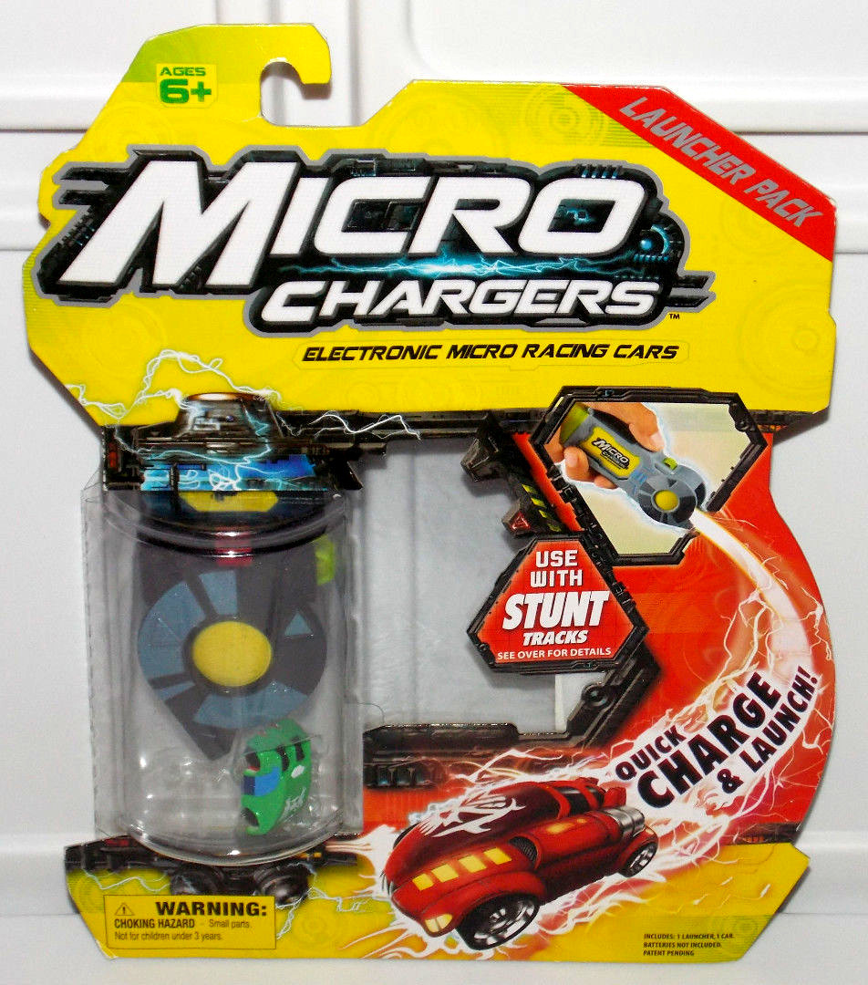 Micro Chargers Series 3 Launcher Pack Electronic Racing Race Cars ...