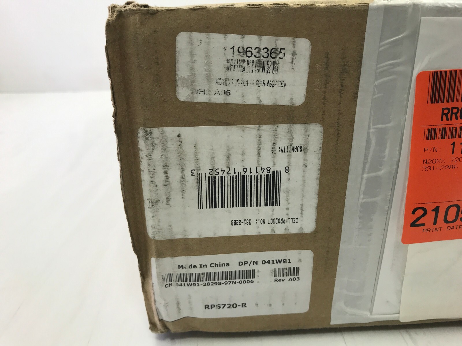 Dell PowerConnect RPS720 720W Power Supply - for N1524/N2024/N2048/3524 ...