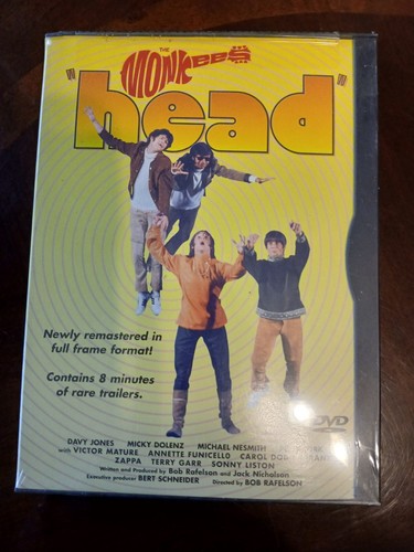 The Monkees: Head DVD 1994 Out Of Print Rare Region 1 New Manufacturer ...