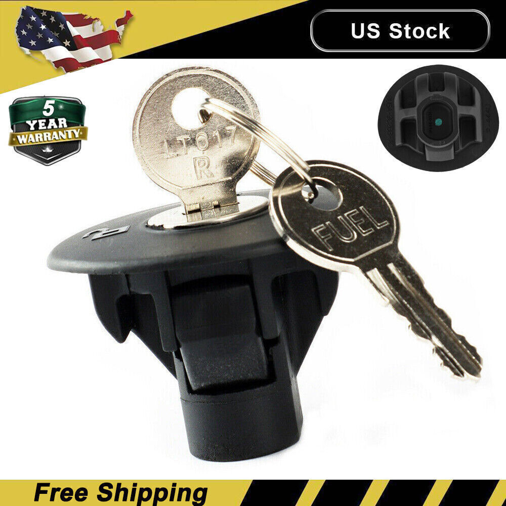 Locking Gas Fuel Tank Plug Cover Cap For FORD with 2 Keys 8U5Z9C268B ...