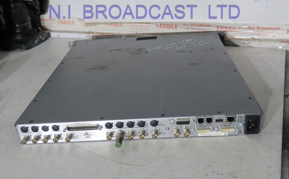 Harris vtm-4100 HD / SD waveform vectorscope + audio rasteriser with ...