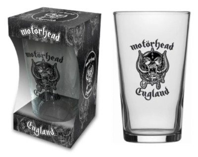 MOTORHEAD England official 1 pint beer glass | eBay