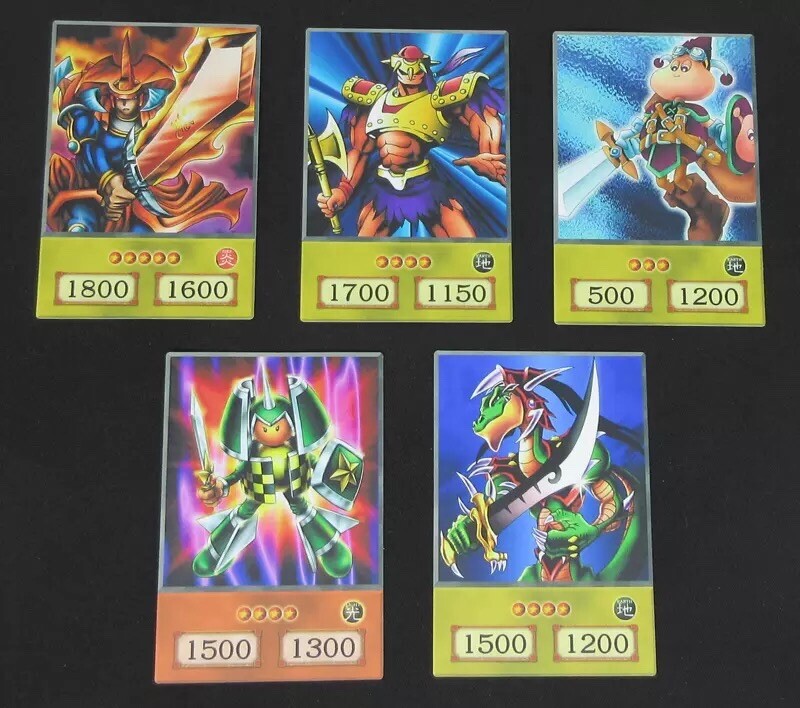 Yugioh Anime Card Set- Joey (Jinzo, Red Eyes, Time Wizard, Baby ...