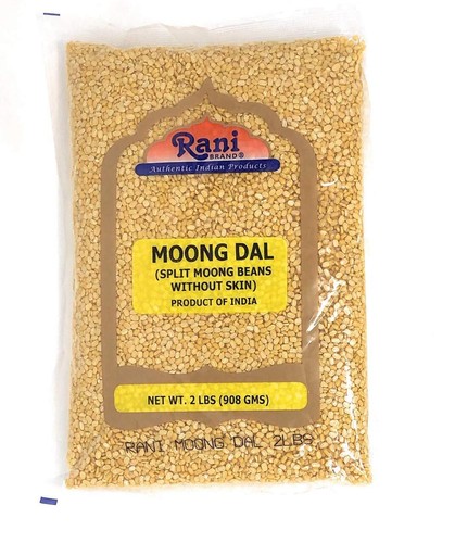 Rani Moong Dal (Split Mung Beans without skin) Lentils Indian 2lbs ...