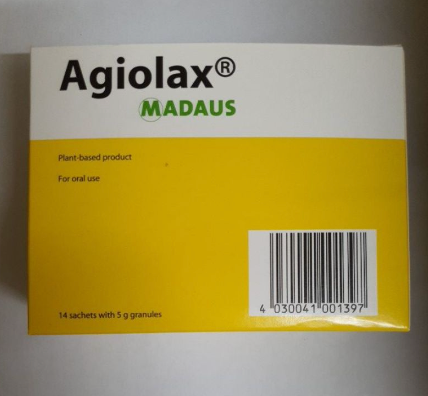 2 Boxes Agiolax Madaus 14 Sachets With 5g Granules for Constipation ...