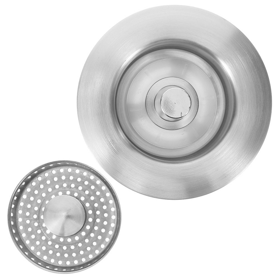 1 Set Kitchen Waste Drain Basket Sink Stopper Strainer Sink Food ...
