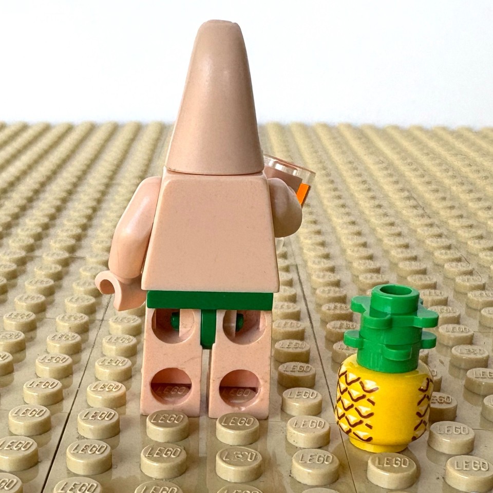 LEGO, SpongeBob: Pink Lei Patrick ALT HEAD, 3818, UNDERSEA PARTY, 2012 PINEAPPLE | eBay
