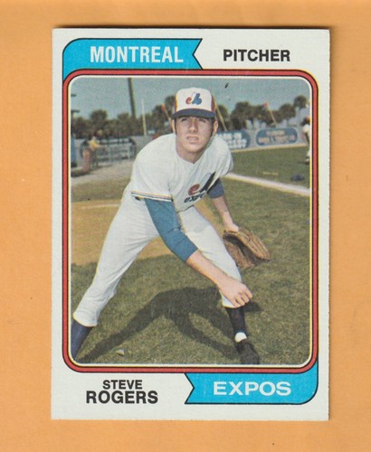 Steve Rogers Montreal Expos 1974 Topps #169 RC Rookie Tulsa Golden ...