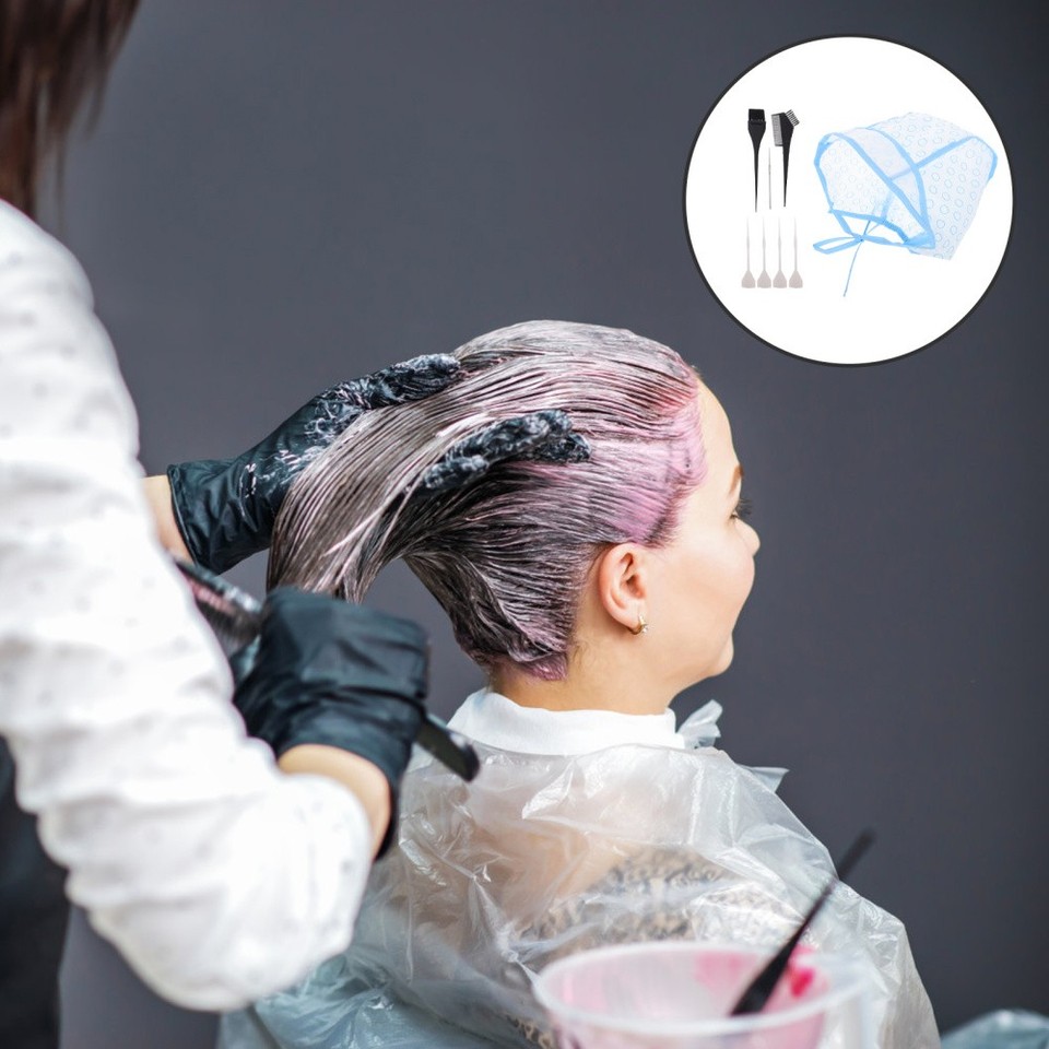 12 Pcs Highlight Caps for Hair Highlighting Kit Dye Remover Color ...