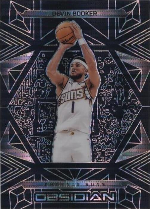 2024-25 Panini Obsidian - Devin Booker, Devin Booker #20 Electric Etch ...