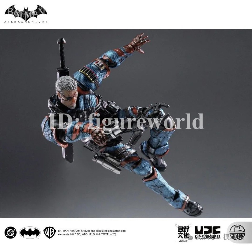 LPZZ DC002 1/12 Batman Arkham Knight Deathstroke 6" Male Action Figure ...