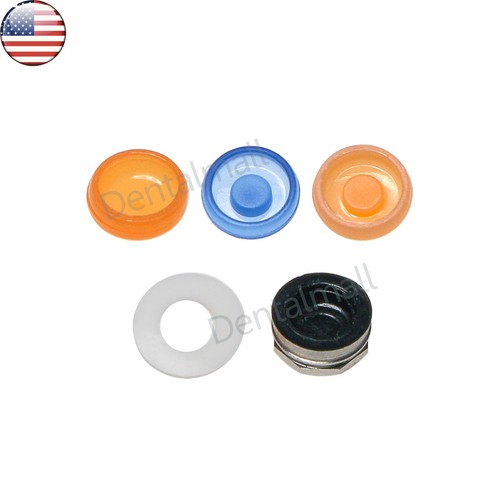 5Pcs Universal Dental Overdenture Retention Caps Metal Housing Kit for ...