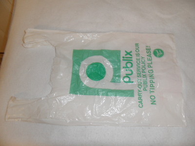 Publix Plastic Shopping Grocery Bag Sack Collectible Vintage | eBay
