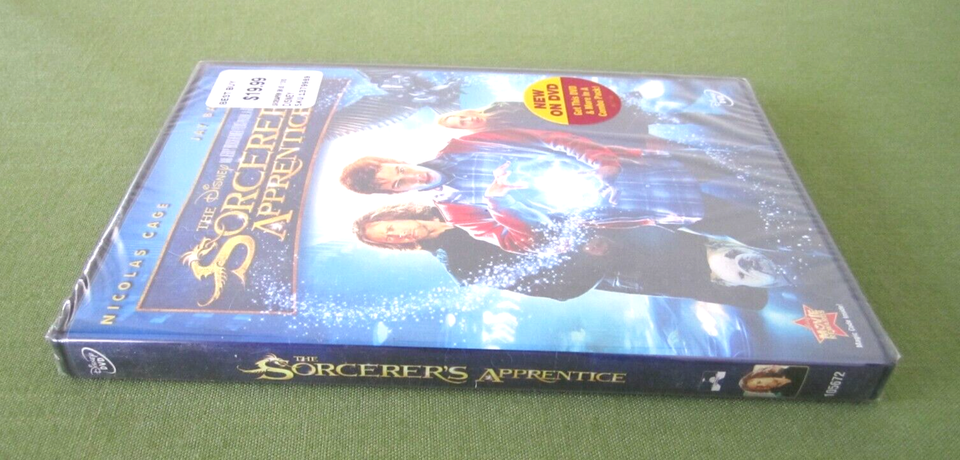 NEW- The Sorcerer’s Apprentice DVD Nicolas Cage, Jay Baruchel & Alfred ...
