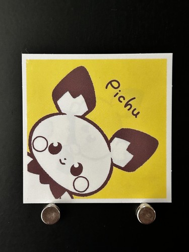 Pichu Pokemon Peaceful Place Wafer Sticker Japanese JAPAN Collection ...