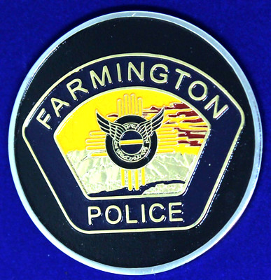 Farmington New Mexico Police Traffic Challenge Coin C-46 | eBay
