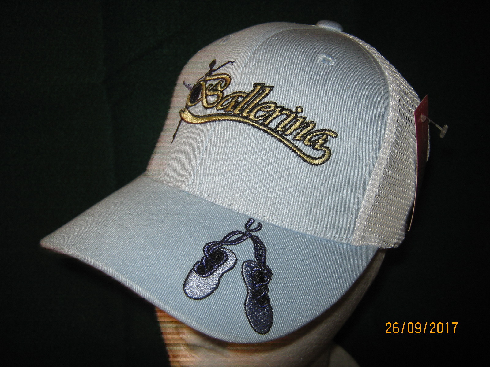 Ballerina CAP Girls BLUE (NWT) 100% Cotton ADJUSTABLE | eBay