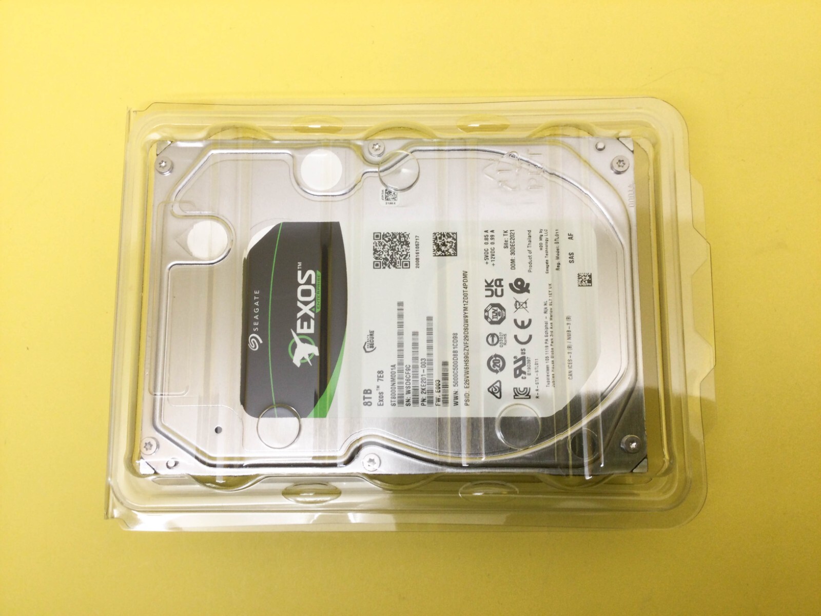 Seagate Exos 7E8 8TB 7.2K SAS 12Gbps 3.5in HDD ST8000NM001A New Pull | eBay
