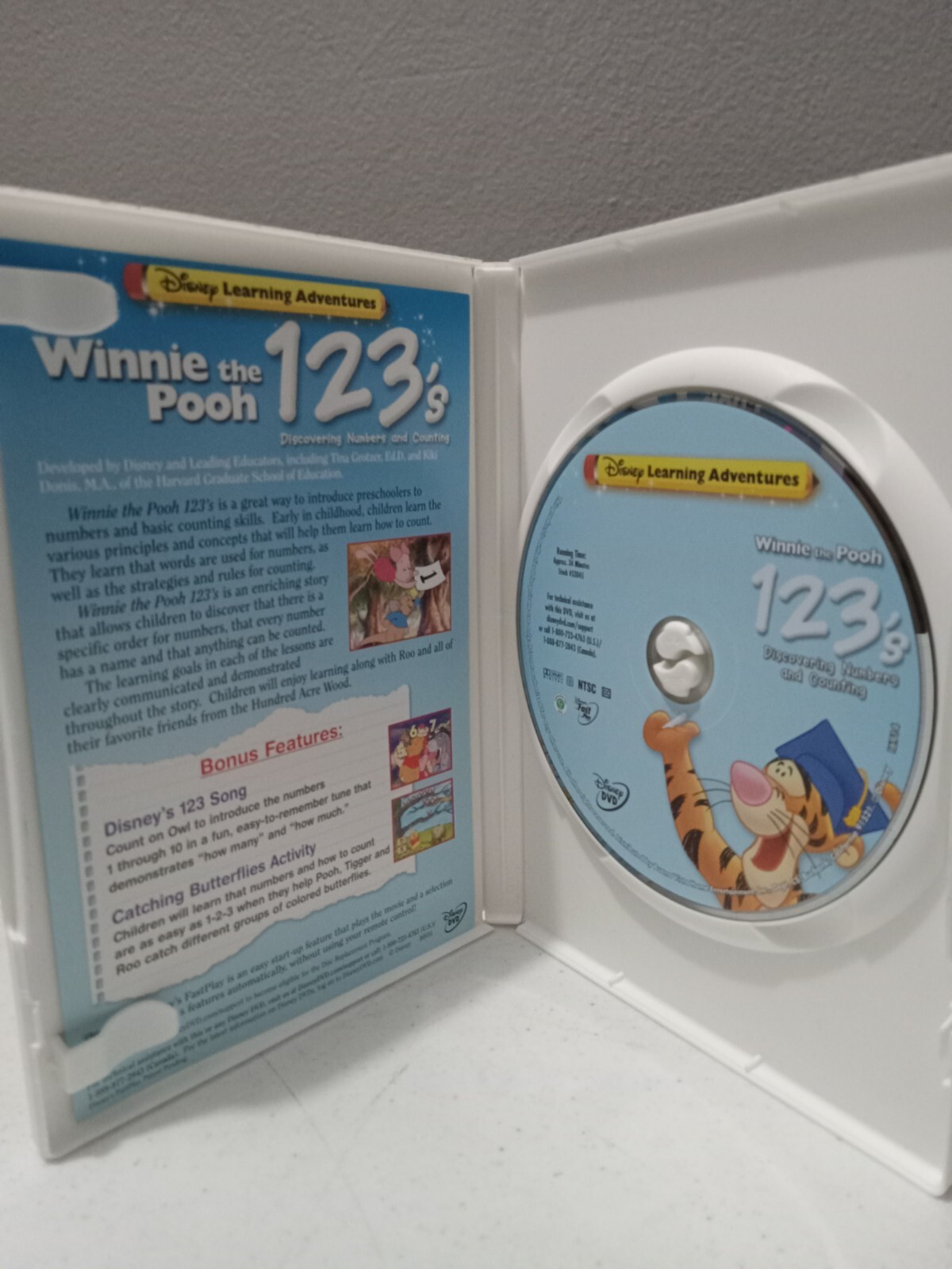 Disney's Learning Adventures - Winnie the Pooh - 123's - DVD - VERY ...