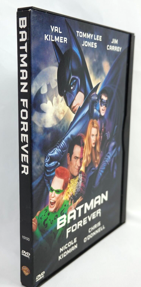 Batman Forever- DVD - 1997 - Val Kilmer - Jim Carrey - Snap case ...