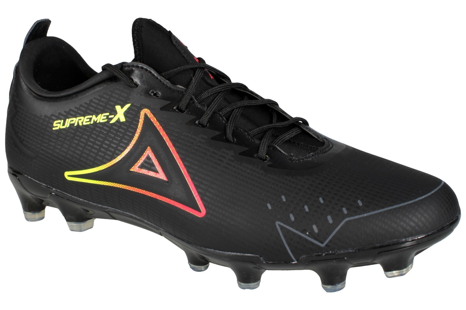 Pirma Men's Soccer Cleats Supreme X FG Black/Neon | eBay