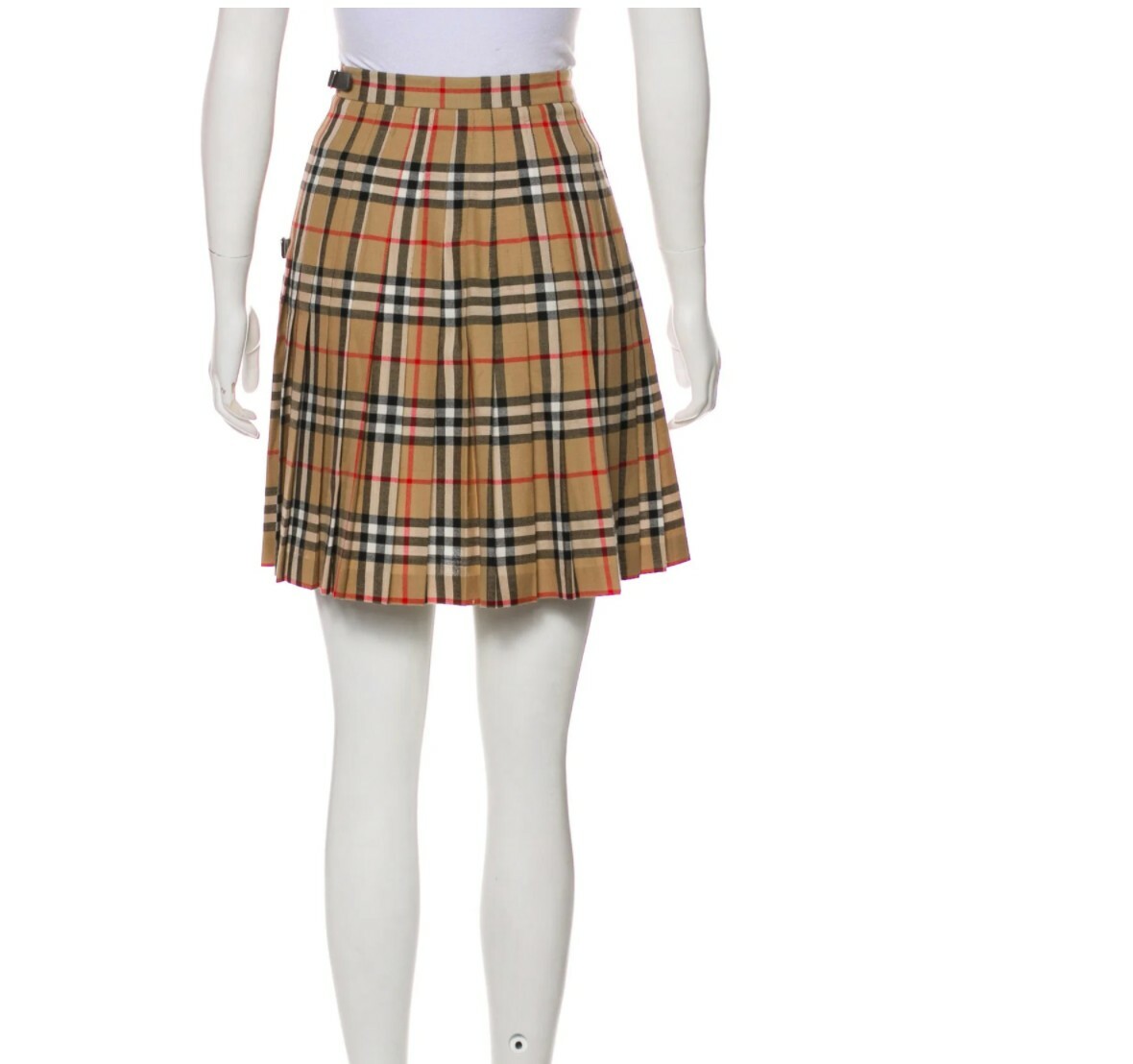 Burberry London Nova Check Mini Skirt - Gem