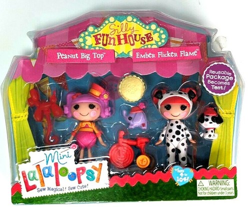 Mini Lalaloopsy Silly Funhouse Peanut Big Top Ember Flicker Flame Kids ...