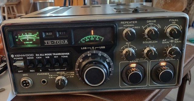 1976 Kenwood Model Ts-700a Multimode Transceiver Ham Radio 2 Meter All ...
