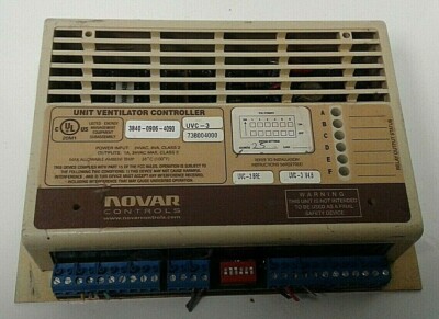 NOVAR CONTROLS UNIT VENTILATOR CONTROLLER 738004000 (4240) E0 CP | eBay