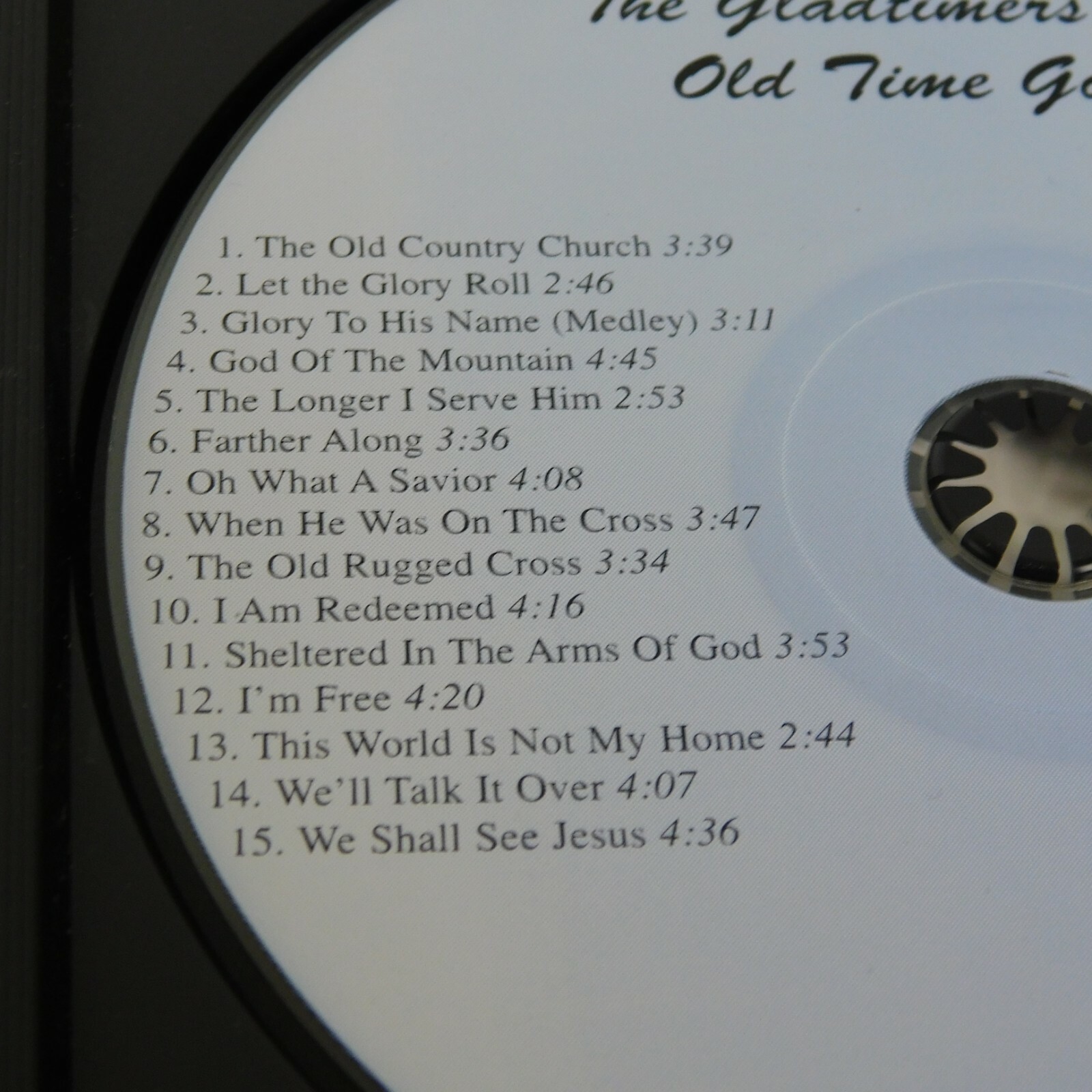 Gladtimers Old Time Gospel CD 2003 Christian Praise Worship Traditional ...
