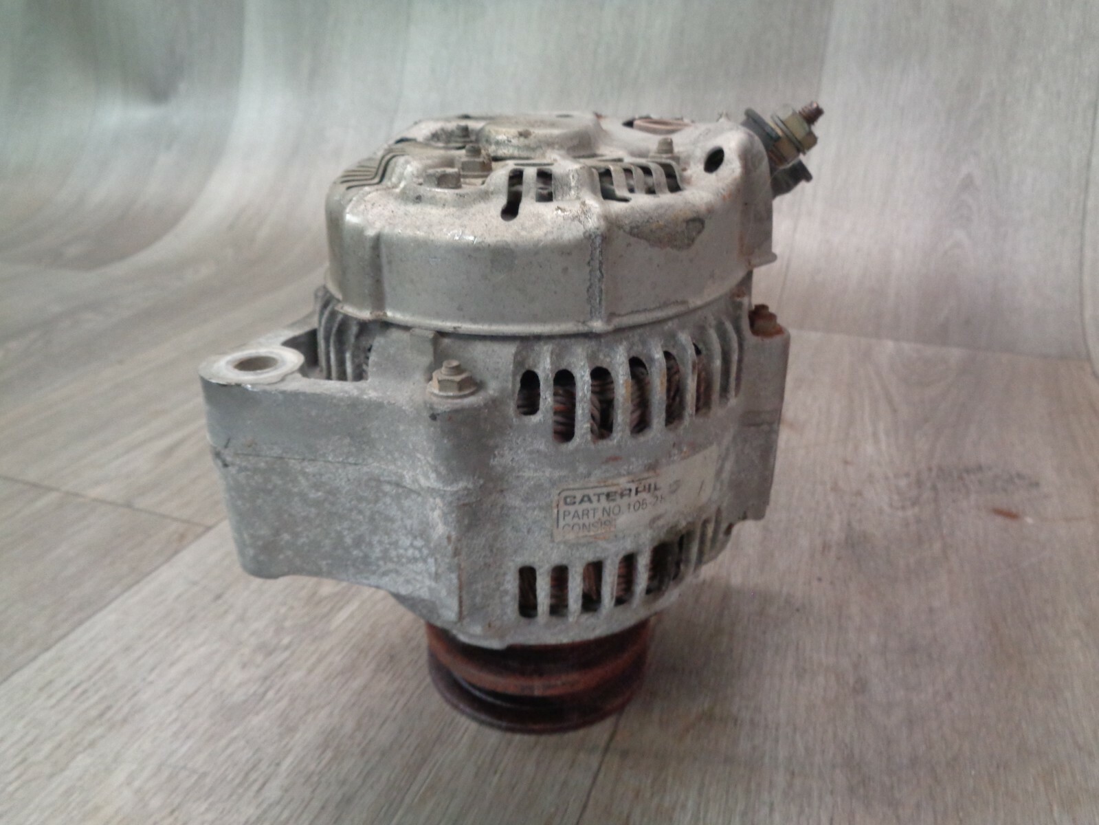 416C Caterpillar Cat OEM Backhoe Perkins 3054T Load Engine Alternator ...