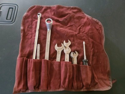 Mercedes Benz Red cloth tool kit tool roll | eBay