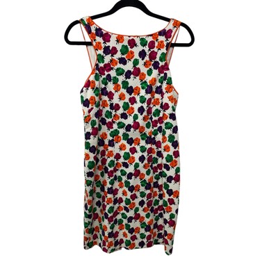 Chetta B Peter Noviello Sherrie Bloom Roundneck Tank Dress Multi Women ...