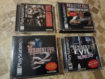 RESIDENT EVIL 2 3 DIRECTOR'S CUT Playstation PS1 Complete Jewel Case ...