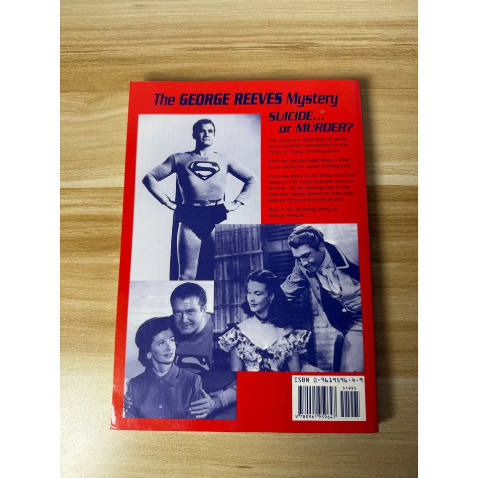 Speeding Bullet George Reeves Superman Biography Book 1st Edition | eBay