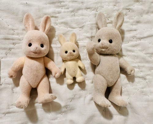 Milk Rabbit Family Sylvanian Families Calico Critters Vintage | eBay